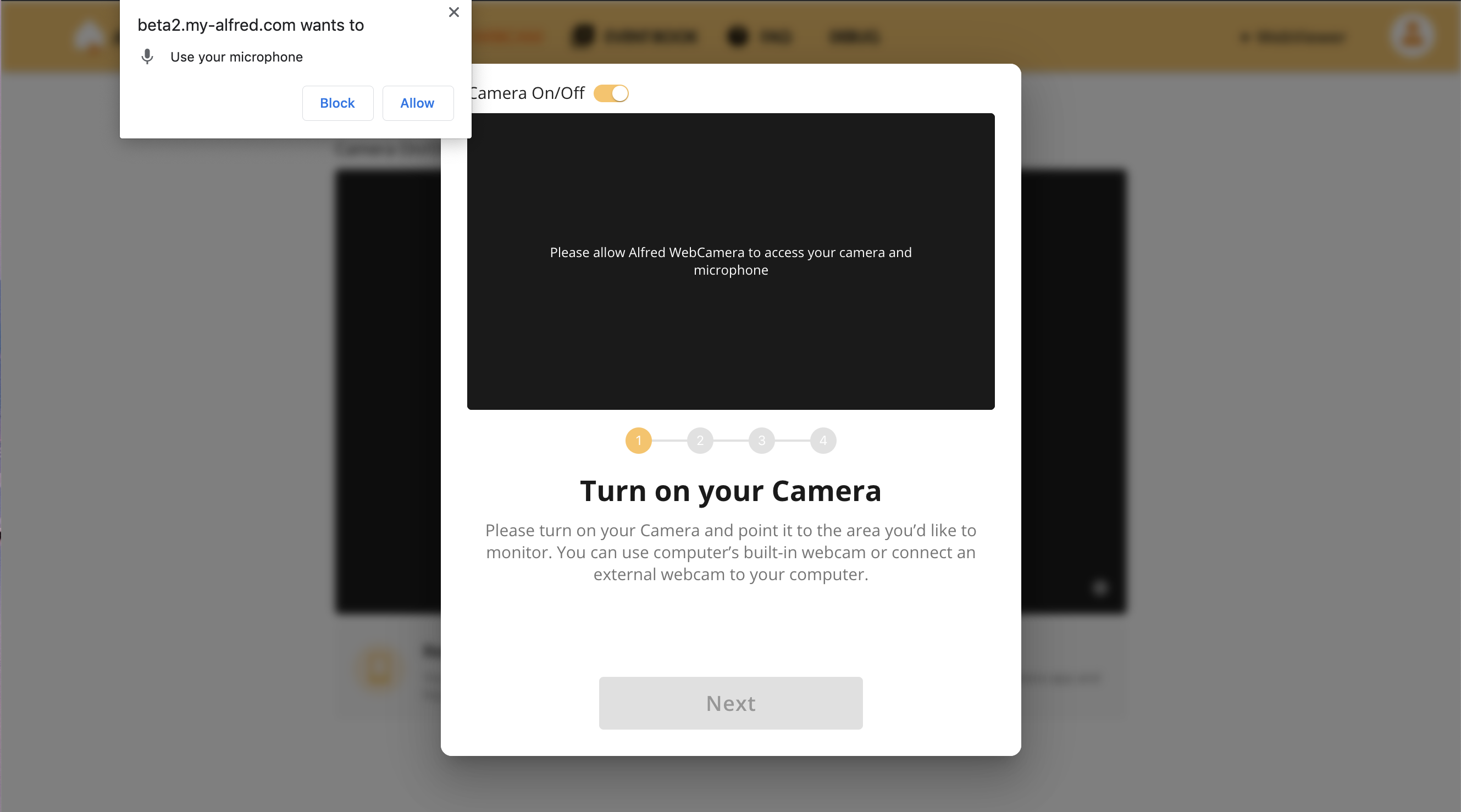 WebCamera를 어떻게 설정하나요? – AlfredCamera 도움말 센터