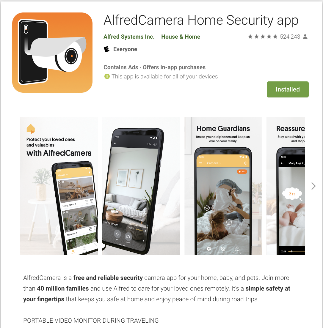 Alfred AlfredCamera